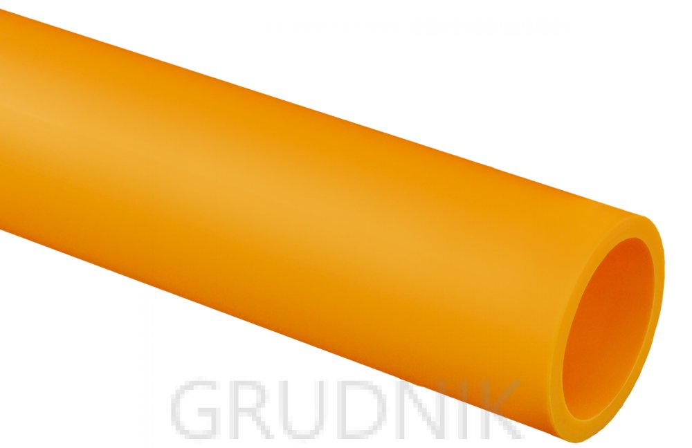 Rura gazowa PE-HD 100 SDR 17,6 żółta 500x28,4 12 m Kaczmarek 3523313540 ...