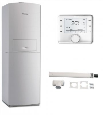 Pakiet: Kocioł kondensacyjny z wbudowanym zasobnikiem 100L Cerapur ...