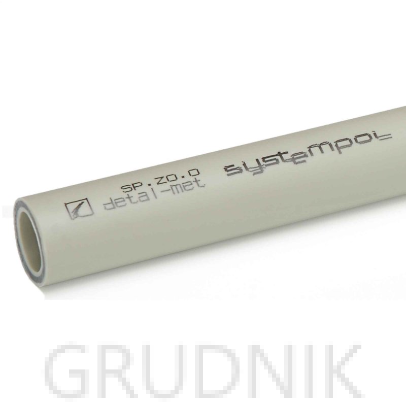 Rura PP STABI GLASS 32x4,4 mm sztanga 4m Detal-met RSTG32 944513