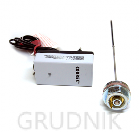 Anoda tytanowa duża L-370 mm korek 5/4" z uszczelnieniem PTFE Galmet M ...