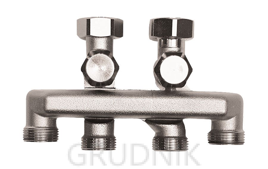 Podwójny symetryczny rozdzielacz przyłączeniowy HERZ G 3/4 1303301 942186