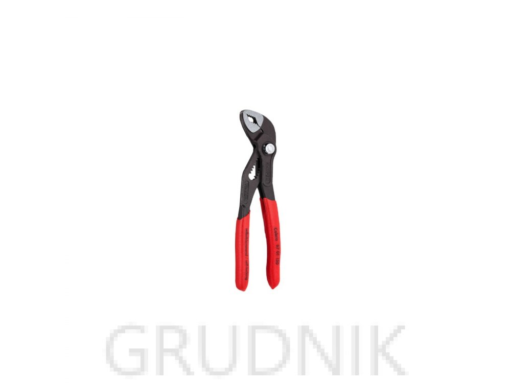 Knipex szczypce do rur Cobra, 180 mm LOGO-TOOLS 7.7180 978652 Knipex szczypce do rur Cobra, 180 mm LOGO-TOOLS 7.7180 978652